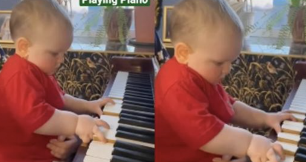 17-Month-Old Baby Playing the Piano Might Be The Future Mozart – My CMS